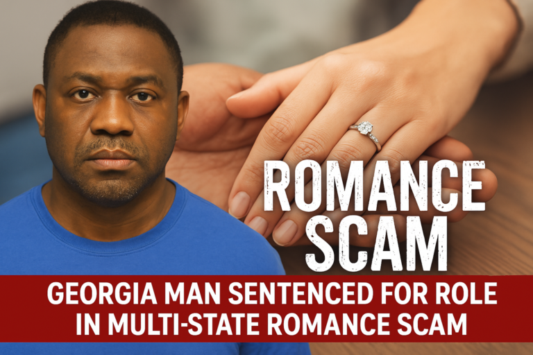 Romance Scam: Georgia Man Sentenced for Role in Multi-State Fraud ...