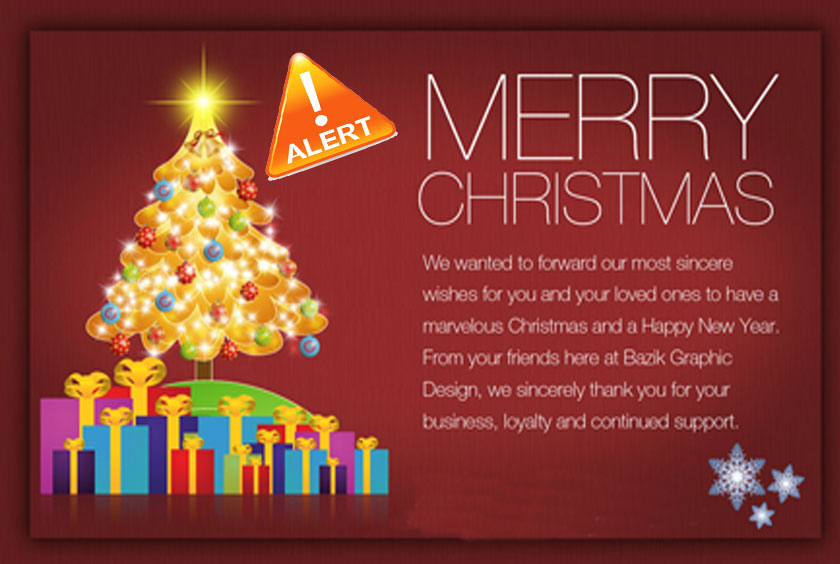 Greeting Card Scam Fake Email Links Malicious Malware